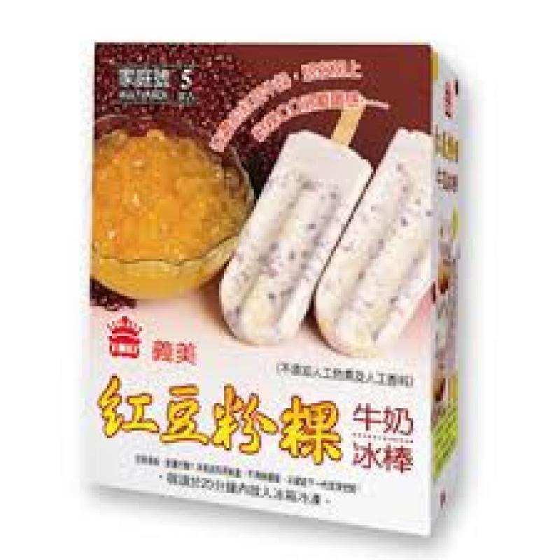 (不建议长途运输)义美红豆粉粿牛奶冰棒 437.5g_甜品/汤圆/冰淇淋(仅限莱斯特)_冷冻食品_莱斯特韩品超市