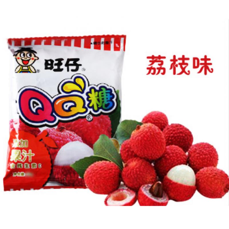 旺仔QQ糖荔枝20g_糖果/巧克力_休闲零食_莱斯特韩品超市